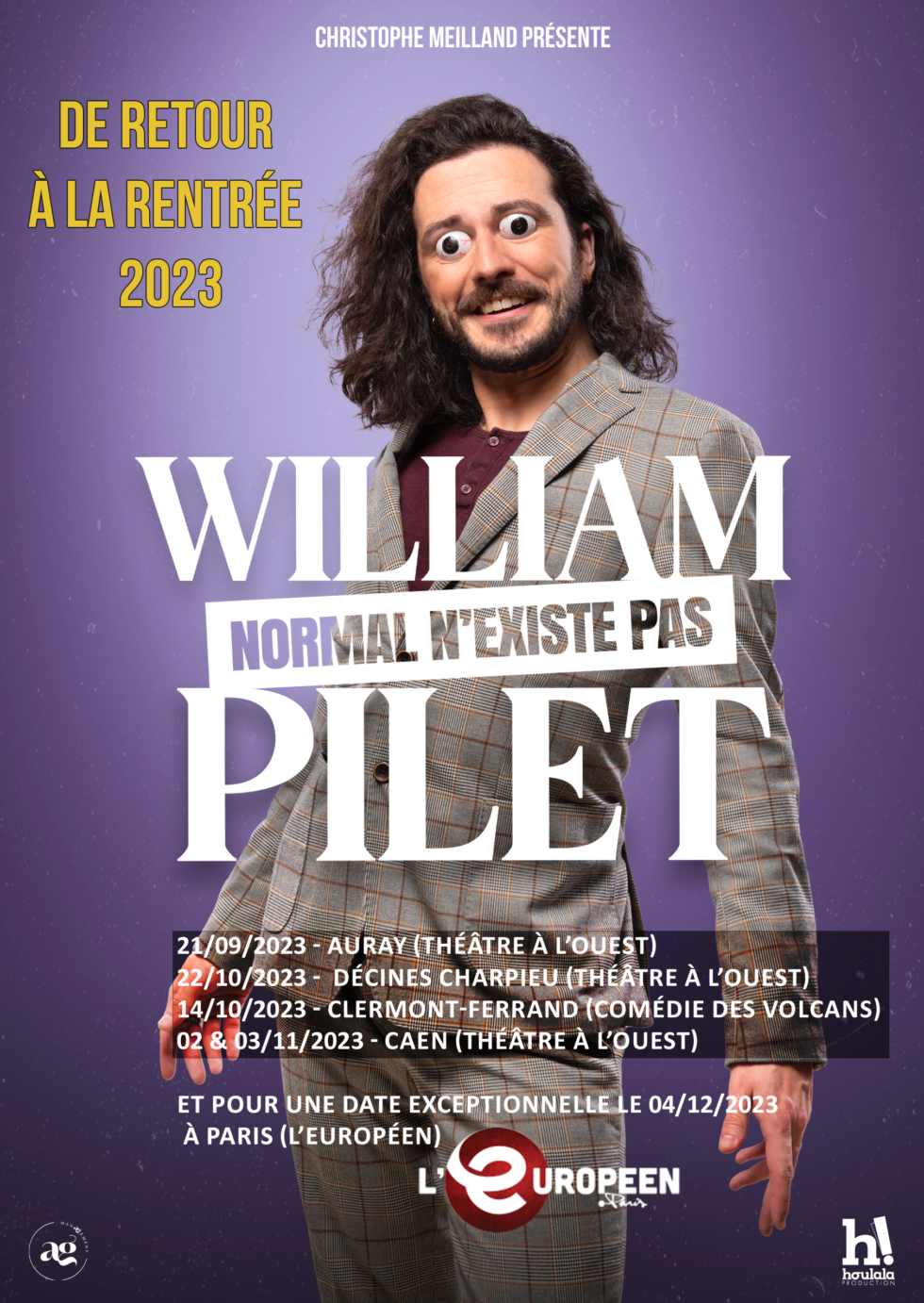 WILLIAM PILET- RENTRÉE 2023 - Houlala Production